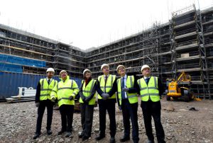 New Derby and Rathbone Halls of Residence ‘top out’ - News - University ...