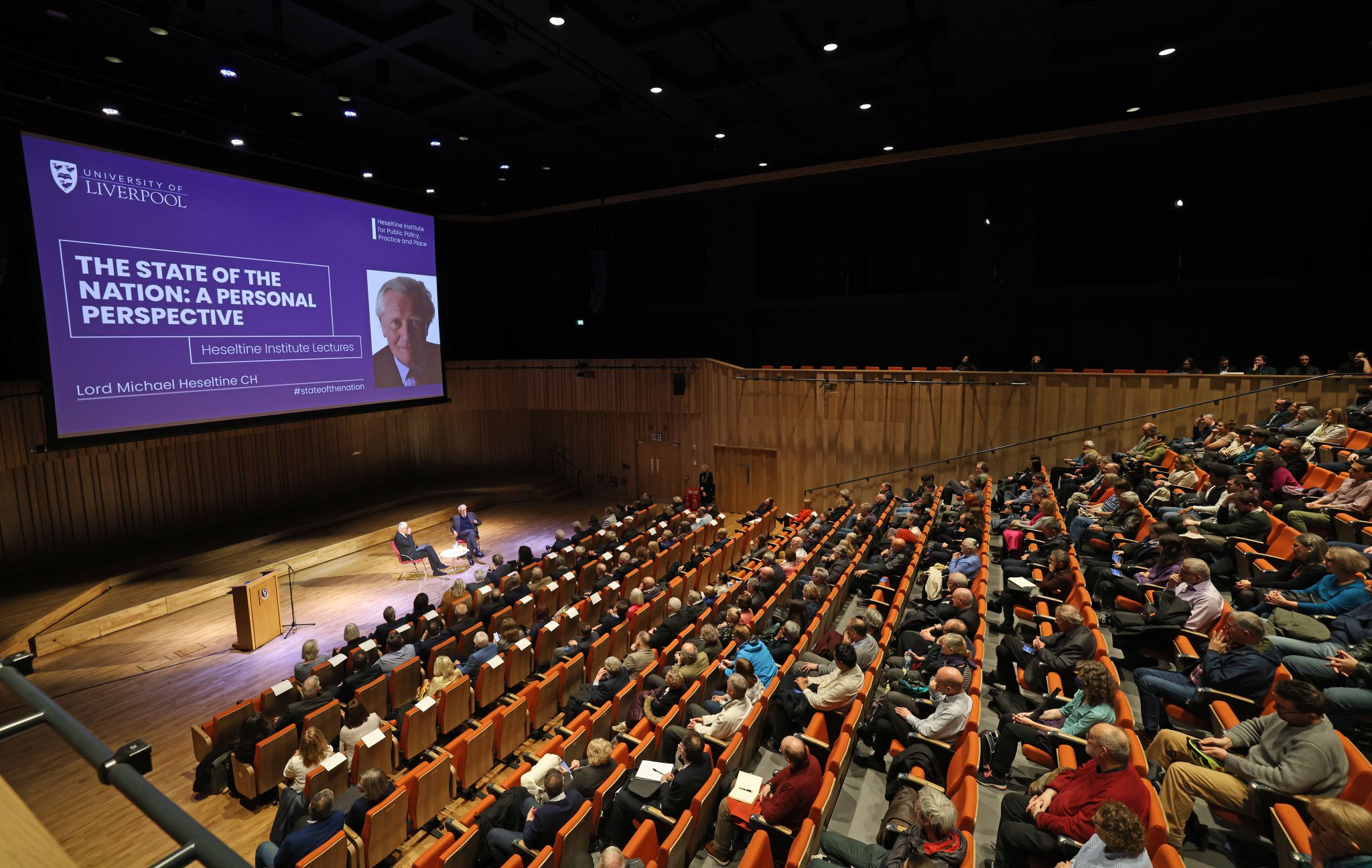 Lord Heseltine Lecture on The State of the Nation: A Personal ...